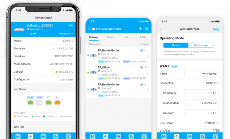 Smart Networking Sd Wan Gateway Engenius Cloud