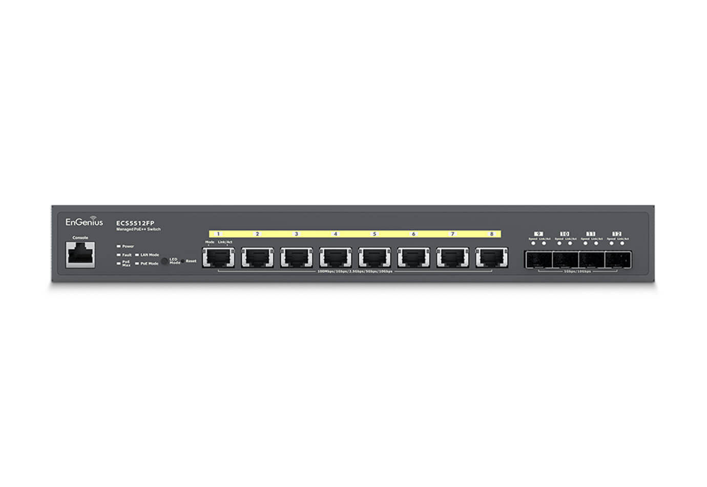 CloudSwitch MGPlus 8 Full PoE | EnGenius Networks Europe B.V