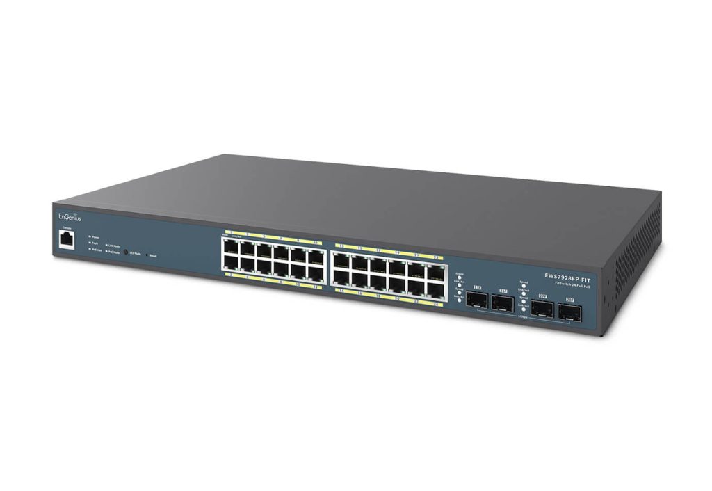FitSwitch 24 Full PoE PoE+ Network Switch | EnGenius Networks Europe B.V.
