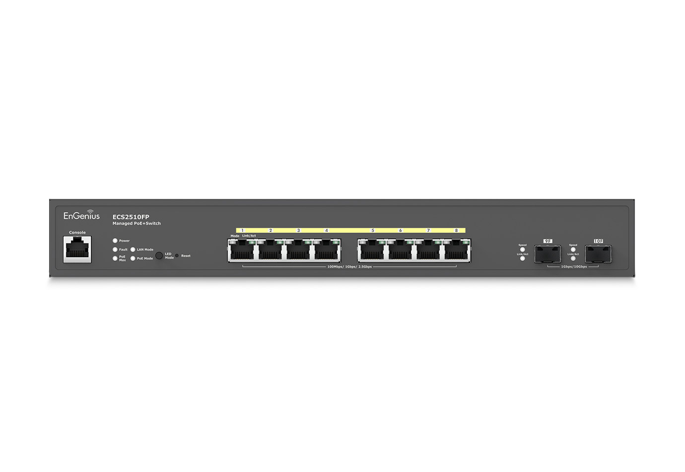 CloudSwitch MGPlus 8 Full PoE | EnGenius Networks Europe B.V