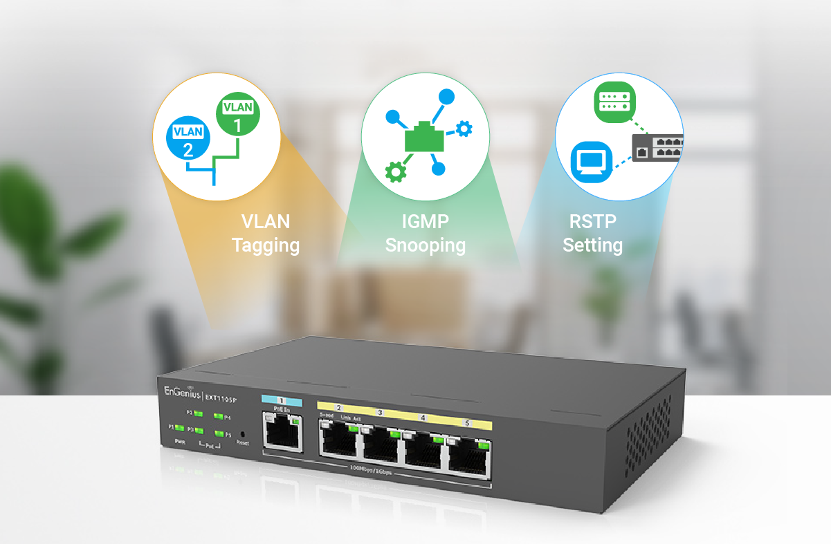 Solutions Smart Networking Switch Extender Engenius Cloud