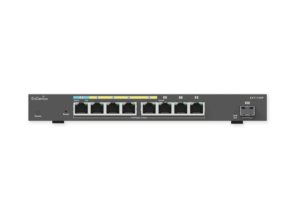Switch Extender 3GE 4 PoE 1SFP | EnGenius APAC